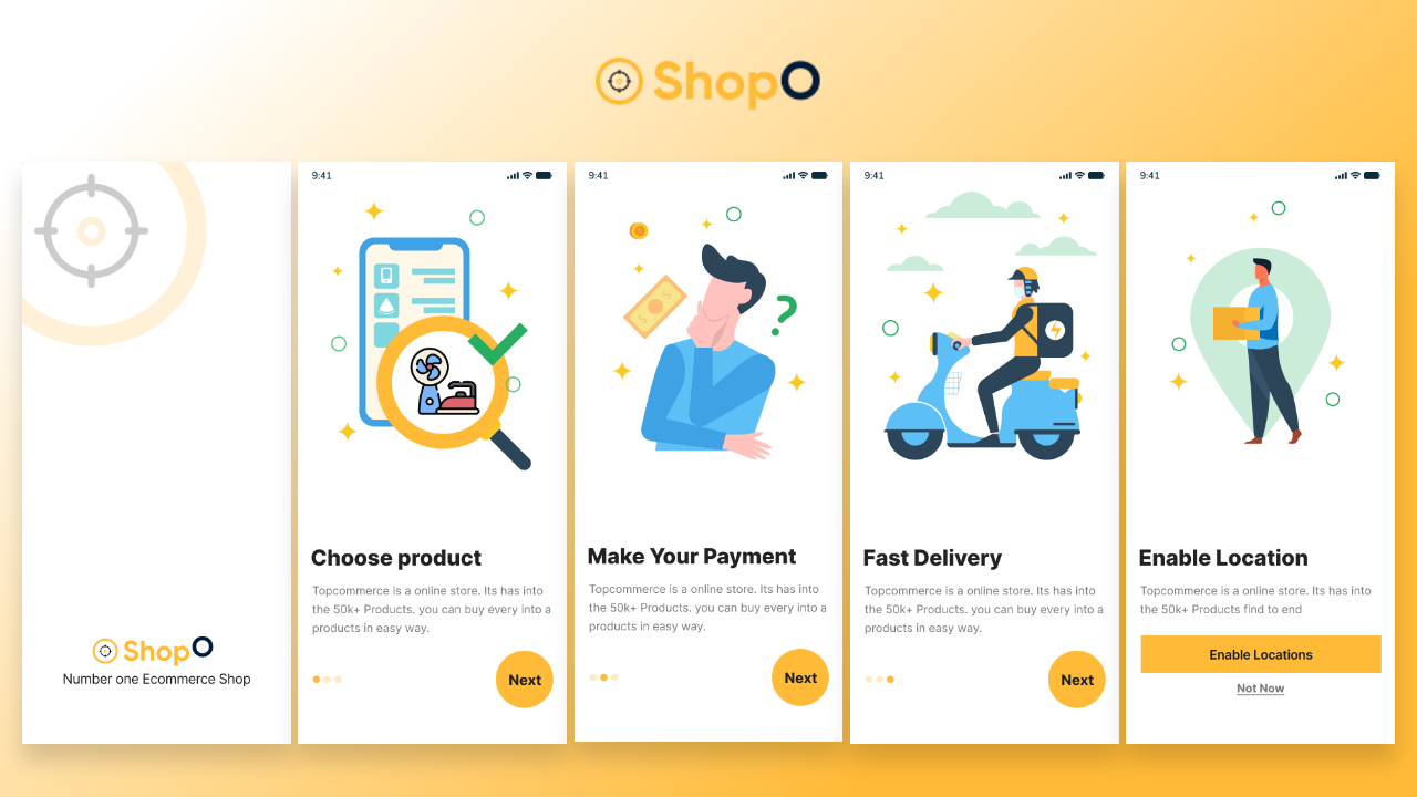Shopo eCommerce - Multivendor eCommerce Flutter App with Admin Panel by QuomodoTheme